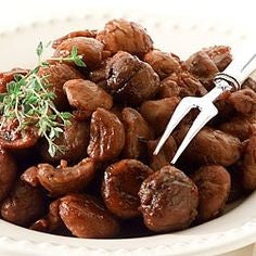 Wolfgang Puck's Braised Chestnuts - Chestnut Charlie's